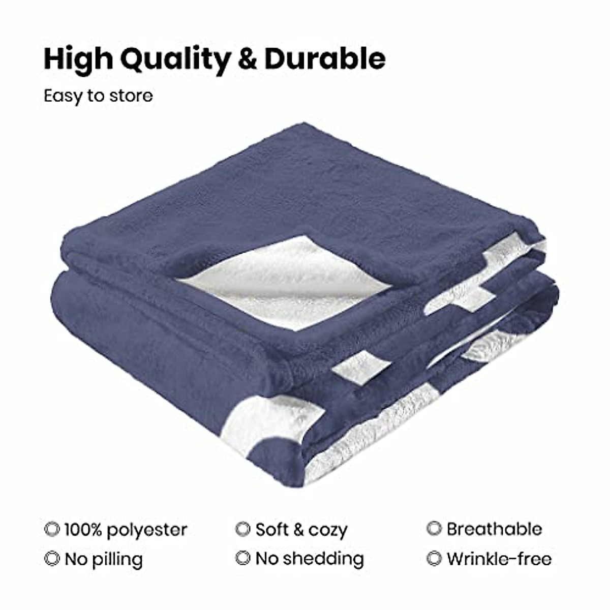 Carwayii Papa Blanket Gifts for Dad, Fleece Blanket Gifts for Father from Daughter, Son, Wife,Girlfriend, Flannel Throw Blanket Gift for Birthday, Fathers Day 50''X60''