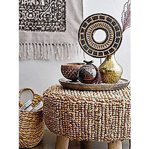 Creative Co-Op Hammered Metal Vase with Antique Finish