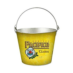 Pacifico Clara Galvanized Beer Bucket