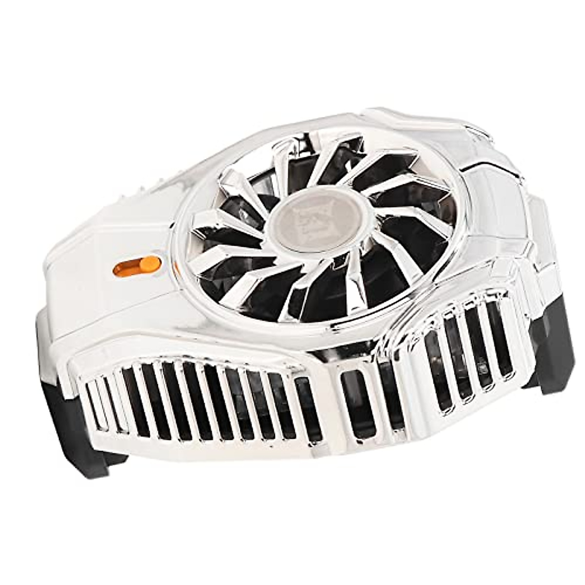 ENZZ Mobile Phone, Anti Slip Phone Semiconductor Noise Reduction Small ABS Silicone for Electronic Sports for Game Lover (Silver)