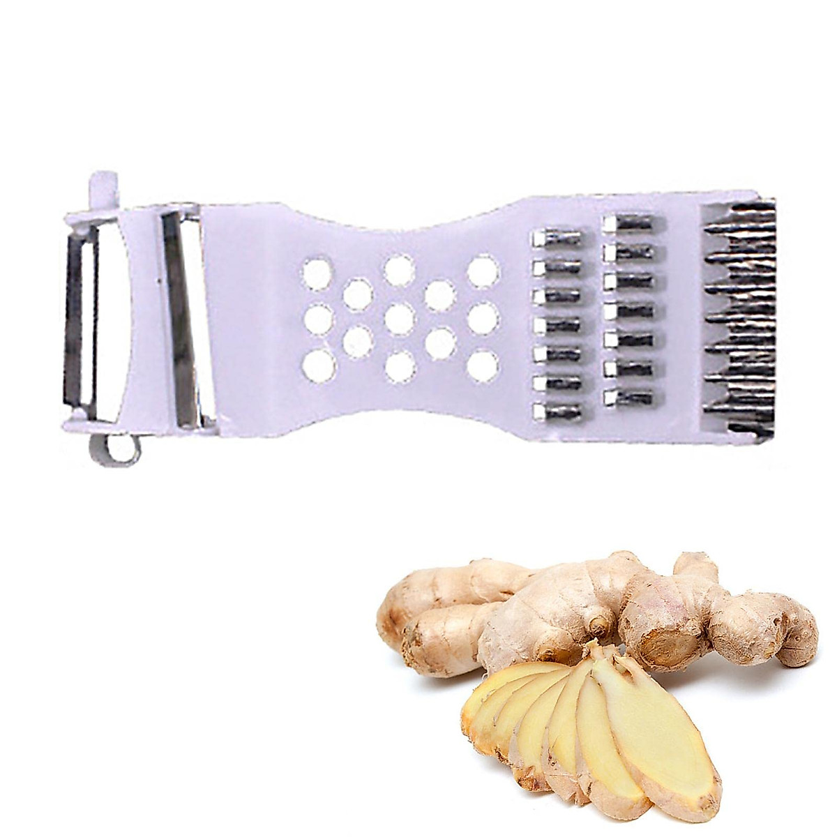5-in-1 Peeler Grater,Melon Planer Practical Kitchen Peeling Tools, Vegetables Cutter For Cucumbers, Potatoes, Carrots, 17*7.3*1CM