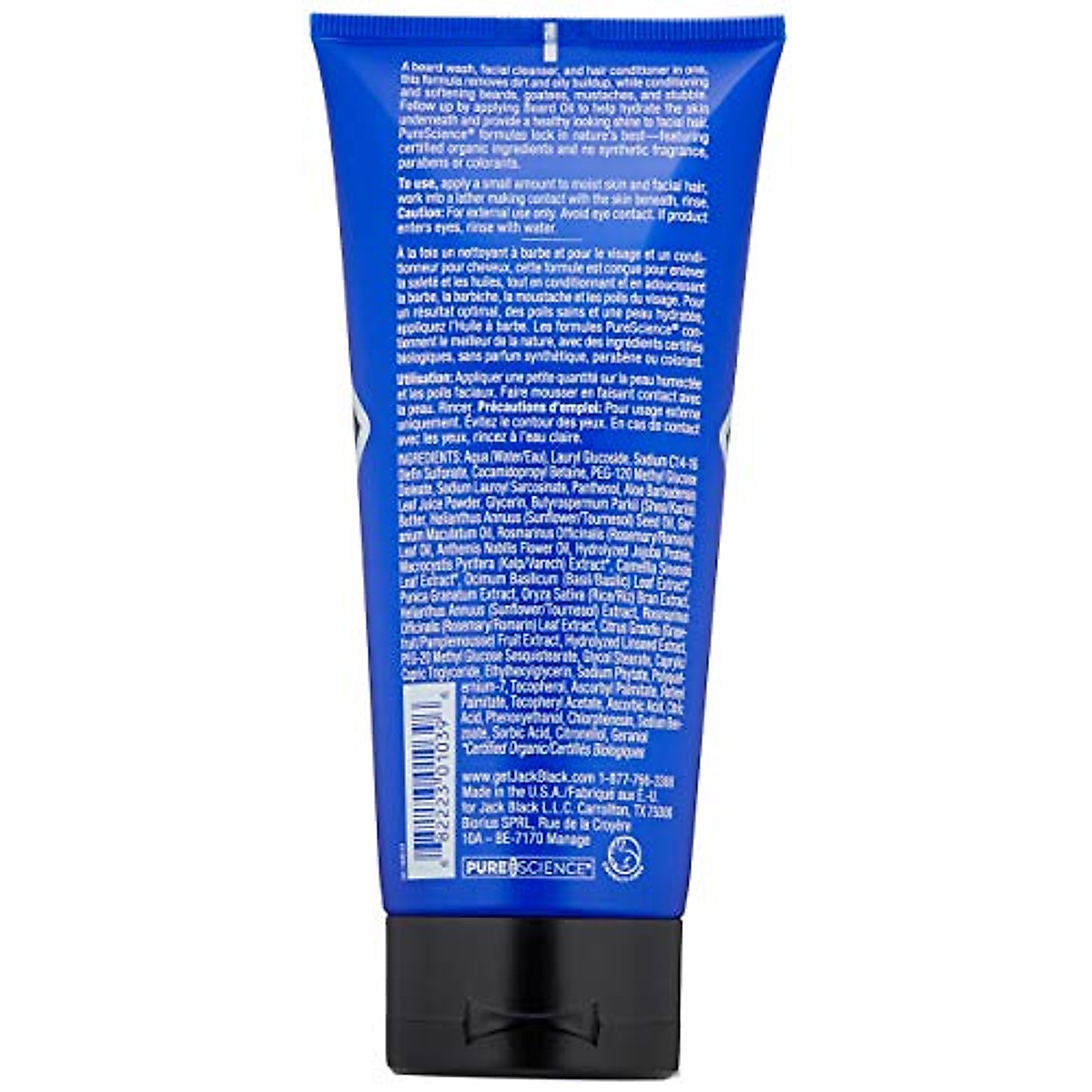 Jack Black Beard Wash for Men - Beard Wash and Conditioner for Men, Beard Conditioner for Men, Beard Softener for Men, Mens Beard Care Products, Beard Products for Men, Mens Beard Wash, Gifts for Men