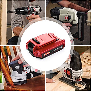 ANTRobut 2Pack 3.5Ah Replacement Porter Cable 20V Battery PCC680L PCC681L PCC682L PCC685L PCC685LP, with Porter Cable 20V Charger