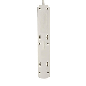 Tripp Lite 6 Outlet Surge Protector Power Strip 6ft Cord 790 Joules LED & INSURANCE (TLP606) Gray