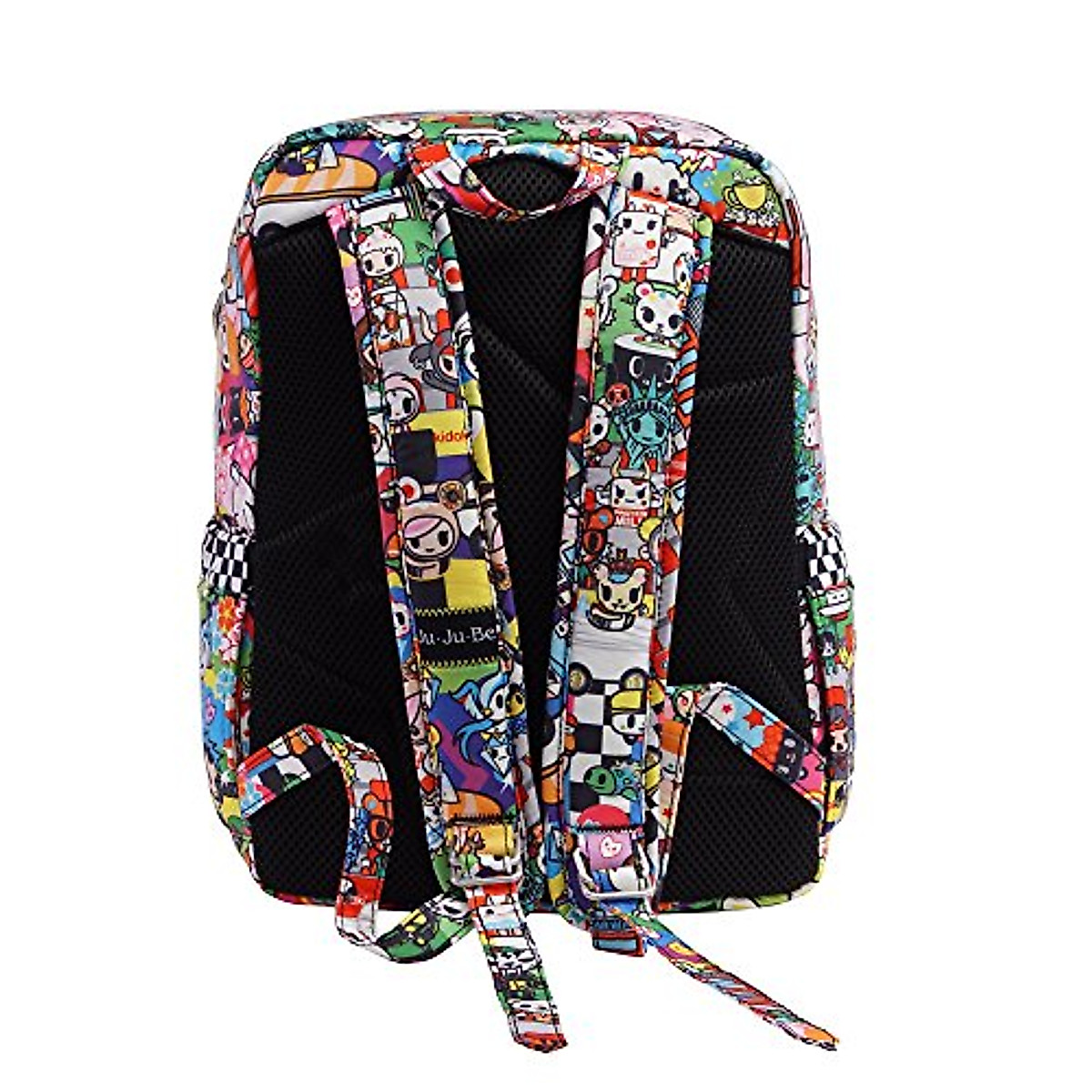 JuJuBe | MiniBe Lightweight School Backpack, Travel-Friendly, Organization Pockets | Kids or Adults | Tokidoki | Sushi Cars