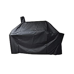 acoveritt Smoker Grill Cover Sized for Char-Griller Charcoal Grill 2190 and 2197 Heavy Duty Waterproof Patio 600D Canvas Barbeque BBQ Grill Cover G21623