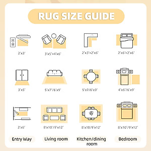 Aoyaomi Moroccan Area Rug 2x3 - Washable Distressed Entryway Rug Non-Slip Small Rug, Soft Low-Pile Geometric Farmhouse Indoor Door Mat Floor Carpet for Entrance Bedroom Kitchen Bathroom (2 x 3, Beige)