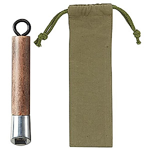 Skater IRCN1-A Outdoor Use, Removable Handle, Wok, 9.1 inches (23 cm), Lid with Storage Bag, No Seasoning Required, No Empty Boning, Camping Frying Pan, From Kanji