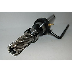 Morse Taper 3 MT3-W/W Oiler for Drill - Use 3/4" Weldon Shank Annular Cutter Broach w/Drill Press BLUEROCK Brand