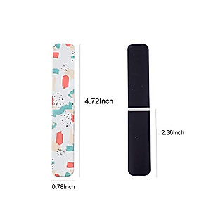 Flower Colorful Bookmarks Magnetic Bookmarks for Men Women Students Children,10Pcs (Graffiti)