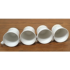 Corelle, Country Cornflower Cups/Mugs Set of (4)