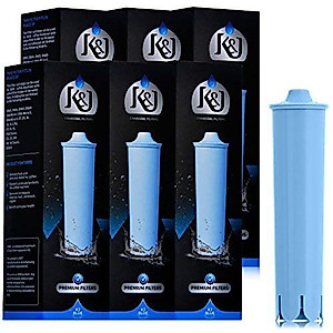 K&J Jura Capresso Clearyl Blue Compatible Water Filters - Replaces Jura Blue Filters (6-pack)