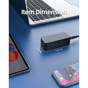 19V 2.1A AC Charger Fit for Samsung Galaxy View SM-T670 T677 18.4 Tablet Power Adapter Supply Cord