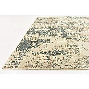 Unique Loom Tuareg Collection Vintage Distressed Traditional Area Rug, 8 x 10 ft, Beige/Green