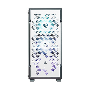 Velztorm White Fultix Custom Built Gaming Desktop PC (AMD Ryzen 5-5500 6-Core, GeForce GTX 1050 Ti, 16GB RAM, 1TB PCIe SSD + 2TB HDD (3.5), WiFi, USB 3.2, HDMI, Bluetooth, Win 11 Home)