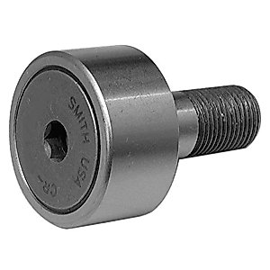 Smith Bearing CR-2-XB Cam Follower Needle Roller Bearing, Regular Stud with Hex-Drive Socket, Sealed, 2.000"