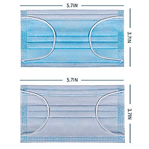 eZthings® Children's Disposable 3 Ply Filter Face Mask for Personal Protective Safety (50 Kids Masks)