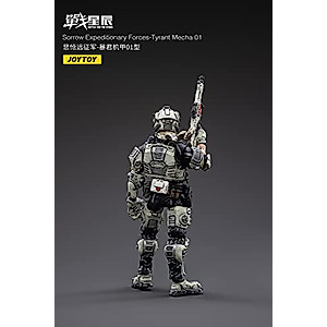 BLOOMAGE JOYTOY (BEIJING) TECH Battle for The Stars: Sorrow Expeditionary Forces Tyrant Mecha 01 1:18 Scale Action Figure