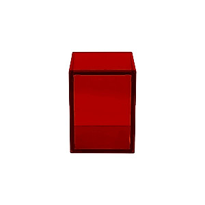 Ultra Pro Eclipse 2-Piece Deck Box: Apple Red - For Pokemon game, MTG, Baseball, Basketball, Football card and other Trading Cards or Board Games storage
