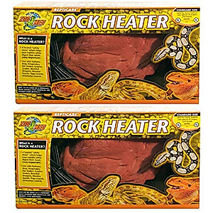 Zoo Med 2 Pack of ReptiCare Rock Heaters, Mini, 5 Watt