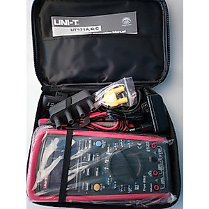 UNI-T Industrial Digital Multimeters UT171C OLED Counts 60000(EBTN) DC Voltage(V) AC Voltage(V) DC Current(A) AC Current(A) Resistance(Ω) Admittanc(S) Capacitance(F) Frequency(Hz) Temperature(°C)