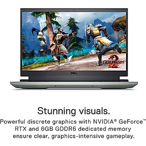 Dell G15 15.6" 120Hz 1920x1080 Gaming Laptop (2023 Newest) | Intel 14-Core i7-12700H | NVIDIA RTX 3060 | Backlit Key | WiFi6 | Thunderbolt 4 | HDMI2.1 | 16GB DDR5 1TB SSD | Spector Green | Win10 Home