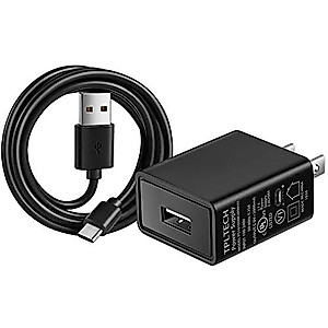 [UL Listed] Phone Charger Adapter Wall Charger Compatible for Kyocera DuraForce Pro 2 E6910 E6920,Kyocera Duraxv Extreme E4810,5ft USB Type C Cable
