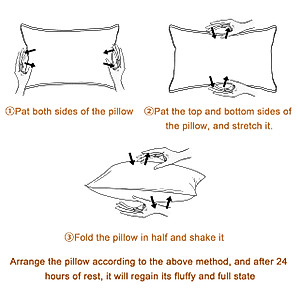 BEDSUM 2 Pack Tiny Pillows, 11"x7" Microfiber Mini Pillows for Travel, Pets, Soft and Machine Washable Small Pillows for Neck, Wrist, and Knee Comfort, Denim Blue