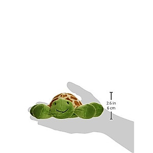 Mary Meyer PufferBellies Stuffed Animal Soft Toy, Pokey Belly Turtle, 7-Inches