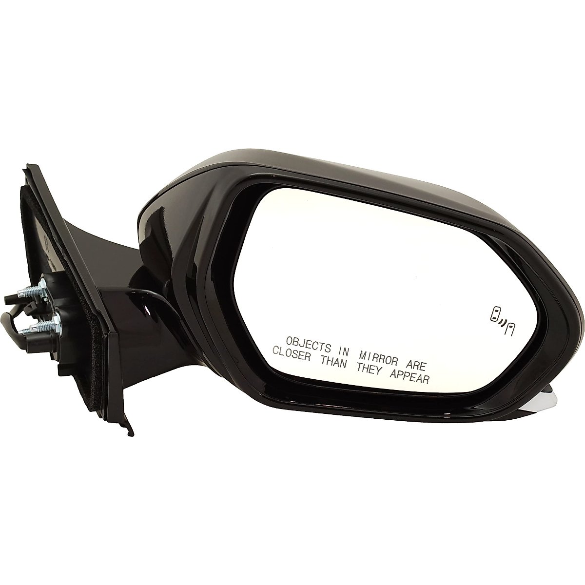 Kool Vue Passenger Side Power Heated Mirror for Toyota Prius 2016-2020 With Blind Spot Monitor Paintable