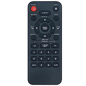 NA312 NA312UD NA362 NA362UD Replacement Remote Control Applicable for Emerson VCR EWV603 EWV404 EWV403 EWV403A/Sylvania VCR SSV6003/Durabrand VCR DCV603 RSDCV603 Video Recorder