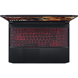 Acer Nitro 5 15.6"" FHD Gaming Laptop – Intel i5-11400H - 8GB DDR4 - 256GB SSD AN515-57-536Q, Black