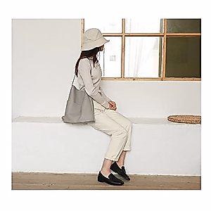 WPYYI Women Shoulder Bag Casual Female Totes Bag Women Leather Handbags Large Capacity (Color : Orange, Size : 35x31cm)