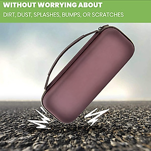 Stethoscope Case Compatible with 3M Littmann Classic III Monitoring/Lightweight II S.E/Cardiology IV Diagnostic/MDF Acoustica Stethoscopes, Extra Pocket for Doctor & Nurse Accessories (Dark Brown)