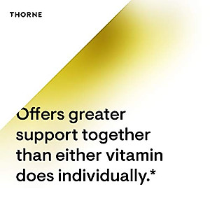 Thorne - Vitamin D + K2 Liquid with a metered Dispenser - Vitamins D3 and K2 to Support Healthy Bones and Muscles* - 1 Fl Oz (30 ml) - 600 Servings