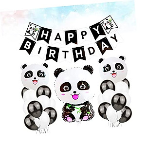 jojofuny 24pcs happy birthday ballons mylar balloons happy birthday balloons Party Supplies Cute Balloons garland balloon birthday decoration decorative balloon decorations set decorate