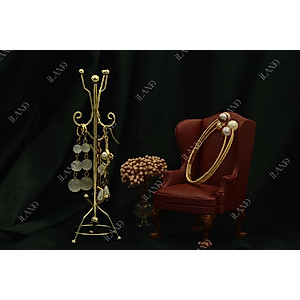 Cute Metal Jewelry Stand 2pcs, Jewelry Holder Organizer Shaped of Mini Coat Racks, Earring & Ring Stand, Jewelry Tree