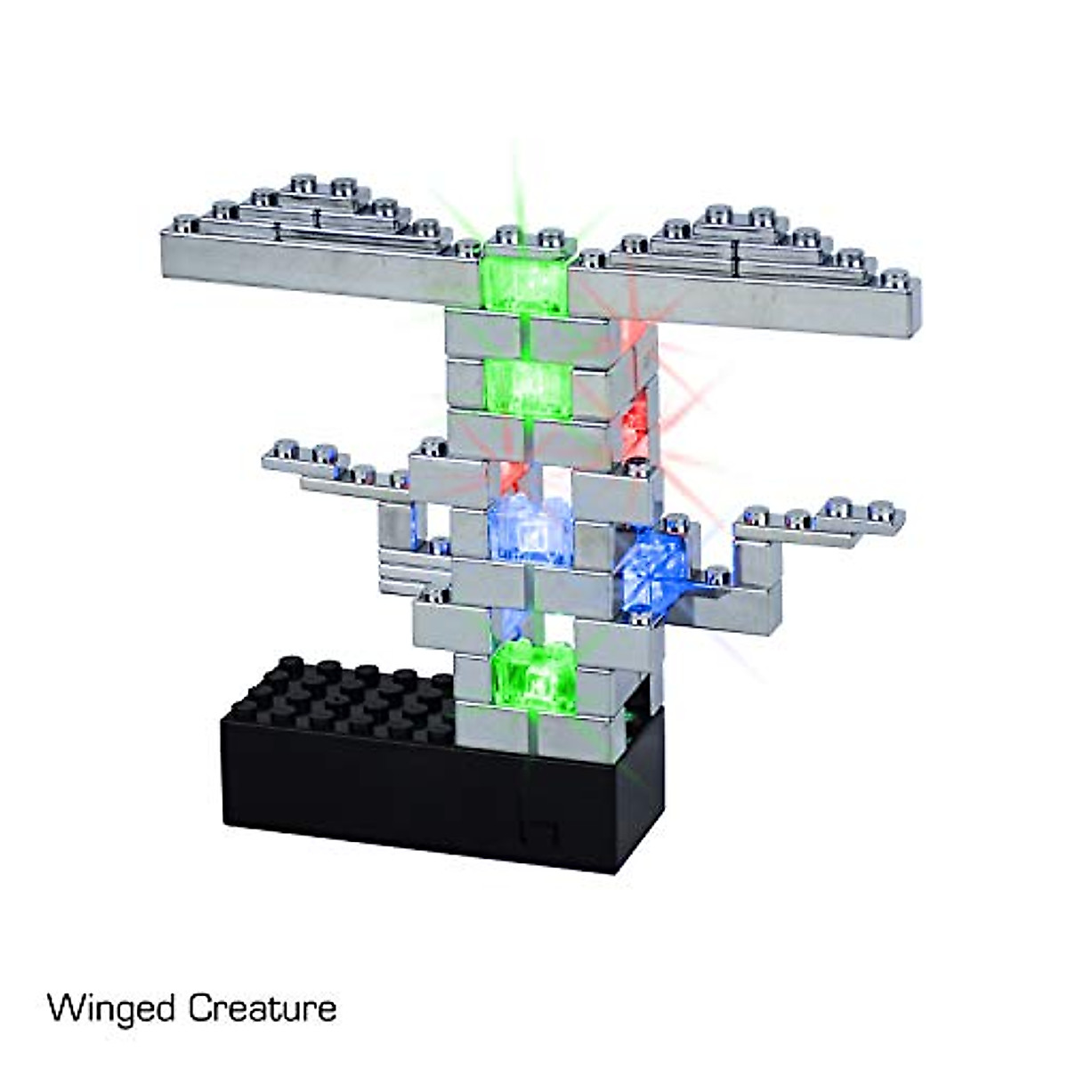 E-Blox Power Blox Builder - Standard Kit 3D LED Light-Up Building Blocks Toys Set for Kids Ages 8+