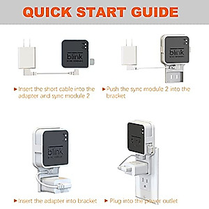 256GB Blink USB Flash Drive for Local Video Storage and The Outlet Mount for Blink Sync Module 2(Blink Add-On Sync Module 2 Itself is NOT Included)