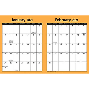 Peanuts 2020-2021 Monthly/Weekly Planning Calendar
