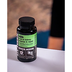 Gains in Bulk LIV Clean Liver and Kidney Cleanse & Repair | Supports Healthy Liver/Kidney Function | Fat and Toxin Reducing Beet Fiber Supplement | 60 Vegetarian Capsules