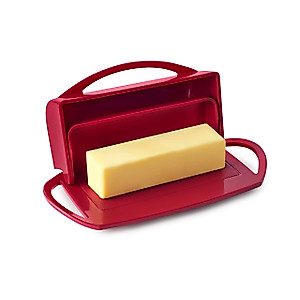 Better Dish Flip Top Butter Dish without Spreader (White)