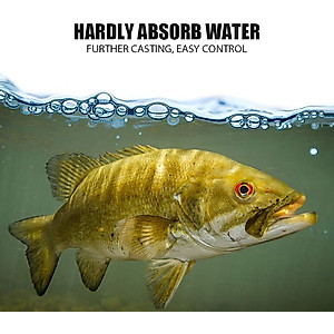 Ashconfish Braided Fishing Line- 4 Strands Super Strong PE Fishing Wire Heavy Tensile for Saltwater & Freshwater Fishing -Abrasion Resistant - Zero Stretch- 300M/328Yds 15LB Red and Yellow