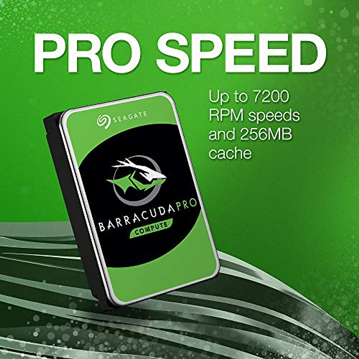 Seagate BarraCuda Pro 10TB Internal Hard Drive Performance HDD – 3.5 Inch SATA 6 Gb/s 7200 RPM 256MB Cache for Computer Desktop PC, Data Recovery (ST10000DM0004)