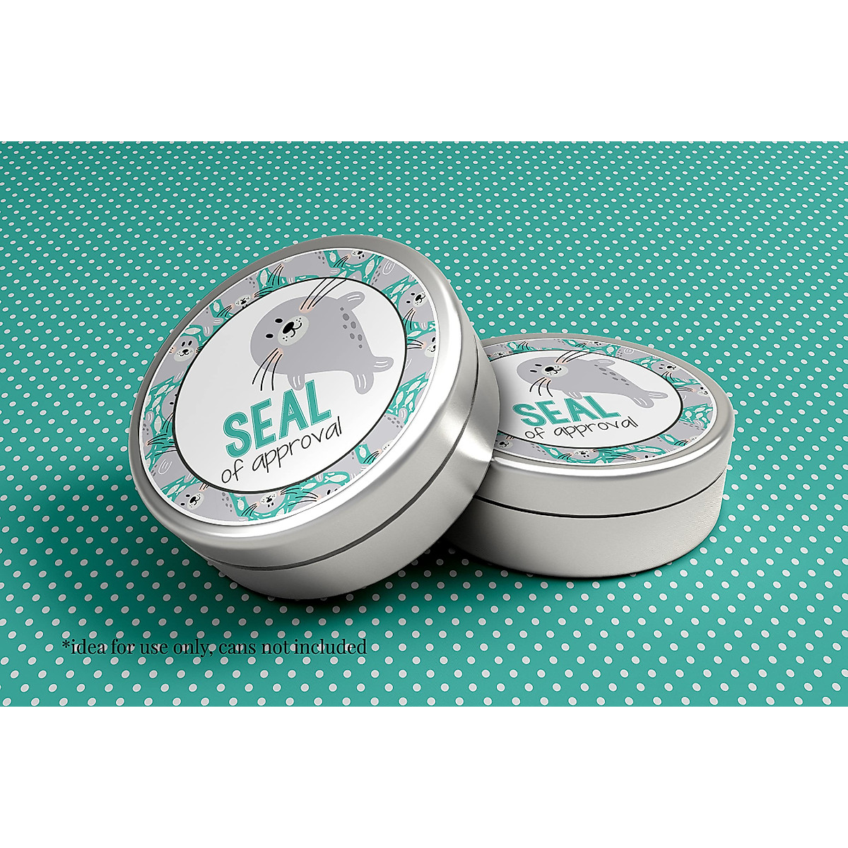 Seal of Approval Appreciation & Encouragement Sticker Labels, 40 2" Party Circle Stickers by AmandaCreation, Great for Teachers, Co Workers, Employees and Anyone Who Needs to Feel Appreciated