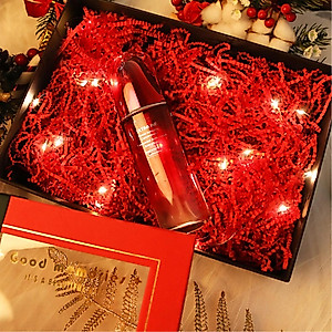 Uptotop 1/2LB Crinkle Cut Paper Shred Filler for Gift Wrapping Basket Filling, Birthday, Christmas, Thanksgiving, Wedding, Mother's Day (Five Colors)