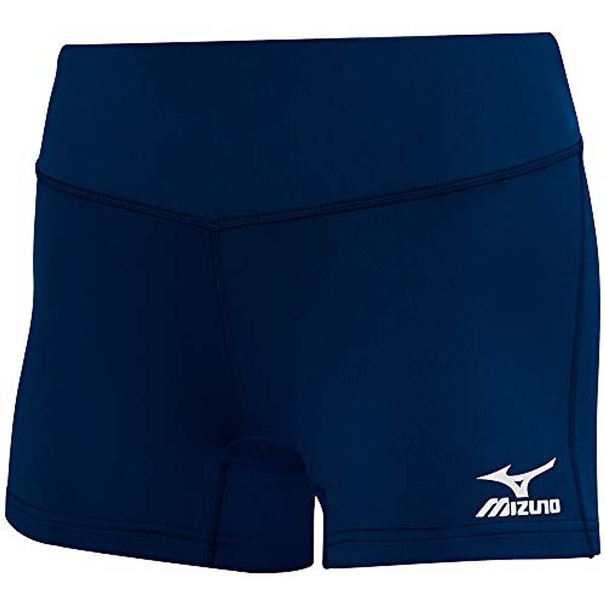 Mizuno mens womens Mizuno Victory 3.5 Inseam Volleyball Shorts, Navy, Medium US