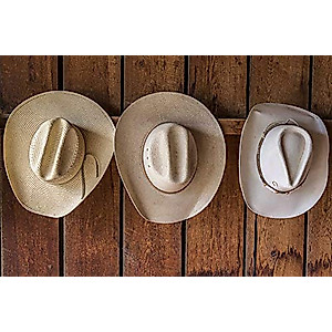 Cowboy Hat Holder/ Wall Mounted Hat Display/ Cowboy Hat Organizer/ Cowboy Hat Rack/ Motorcycle Helmet Holder/ Cowboy hat hanger/ Wall Mount Hat Rack/ Cowboy Hat Display & Storage Hanger, No Hat, 2-Pcs