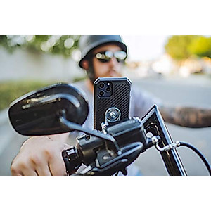 Rokform - iPhone 12 Case, iPhone 12 Pro Case, Rugged Series, Magnetic Protective Apple Gear, iPhone Cover with RokLock Twist Lock, Dual Magnet, Drop Tested Armor (Black)