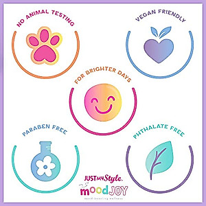 Just My Style MoodJoy Young Butterfly Yoga & Meditation Set by Horizon Group USA, Yoga and Meditation Accessories, Yoga Mat Spray Tea Tree, Eucalyptus Essential Oil Rollerball, Yoga Cards for Kids